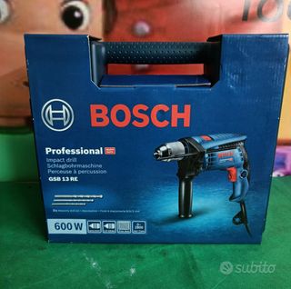 Trapano a percussione Bosch GSB 13 RE in valigetta