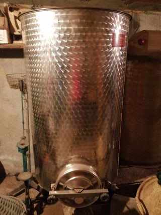 vendo 2 botti di acciaio inox