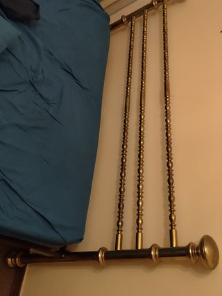 letto matrimoniale in ottone pieno