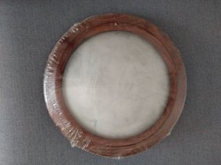 plafoniera legno e vetro