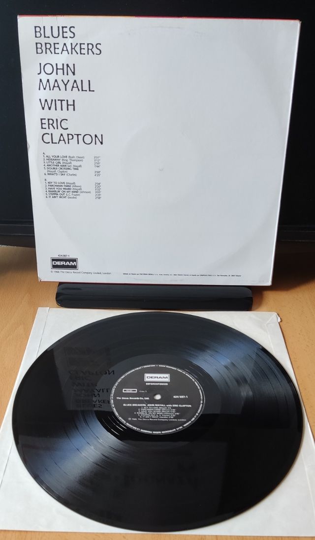 John Mayall With Eric Clapton "Blues Breakers" LP de segunda mano por ...