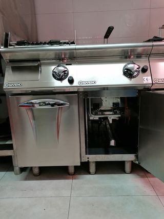Friggitrice+griglia a pietra lavica marca MARENO