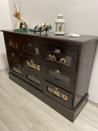 CREDENZA LEGNO MASSELLO