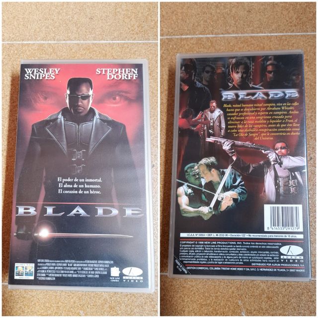 Blade vhs de segunda mano por 4 EUR en Premià de Dalt en WALLAPOP