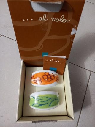 2 portatovaglioli Thun nuovi