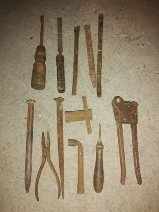 Attrezzature da lavoro vintage