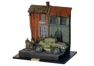 Diorama London Street Seconda guerra mondiale WW2 