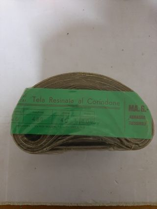 Nastro abrasivo per levigatrice a nastro