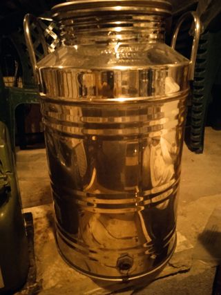 fusto litri 50 in acciaio inox di Albrigi