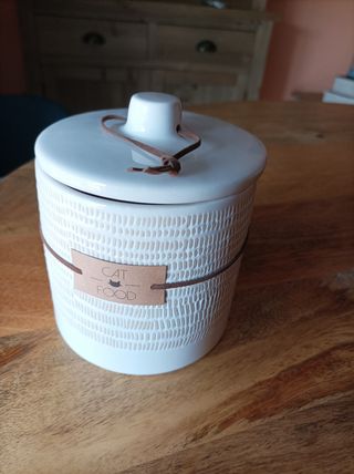 Barattolo snack cat food nuovo