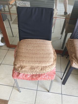 Sedia in alluminio robusta