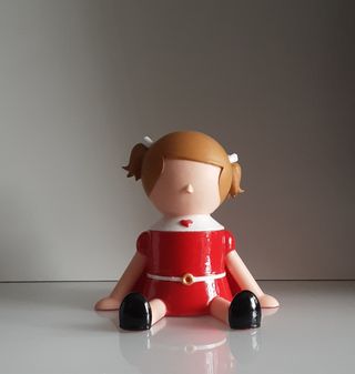 statuetta bambola portagioie
