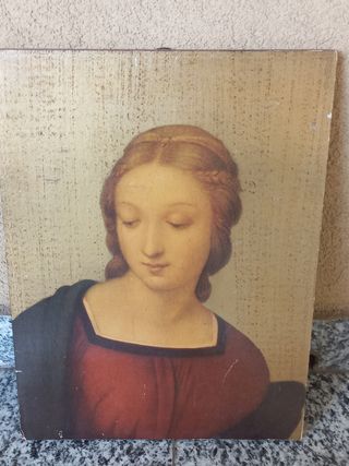 Quadro stampa la Madonna del Cardellino