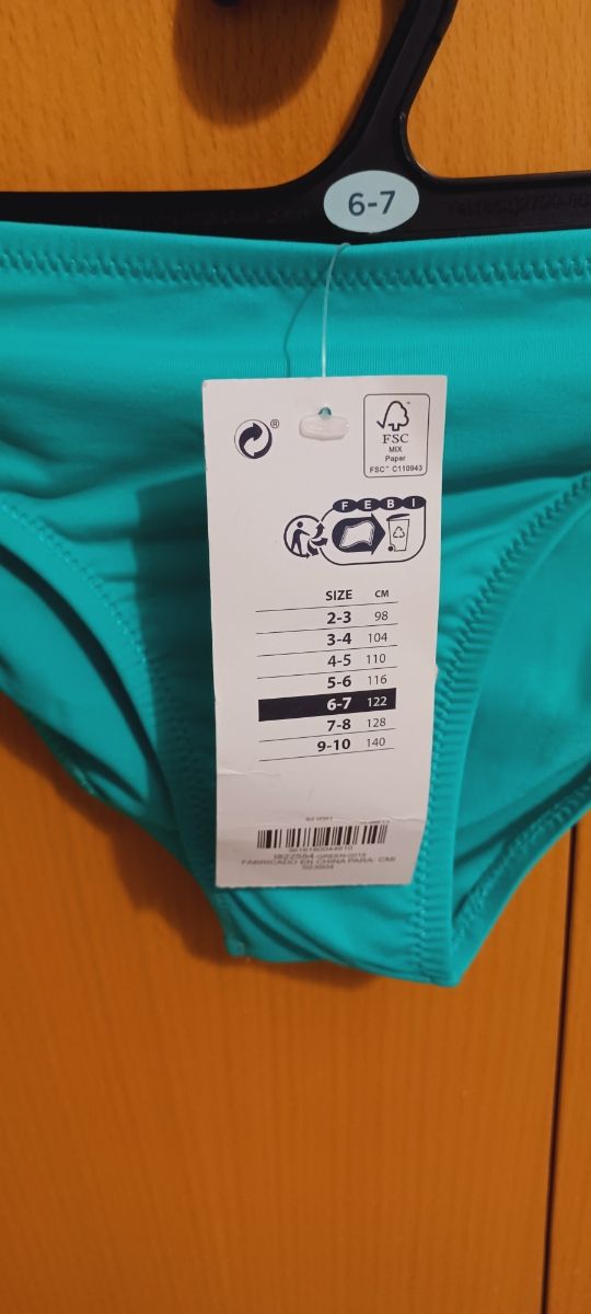 Bañador Culetin Niña 6 7 Años 122cm Tex De Segunda Mano Por 15 Eur En Fitoria En Wallapop