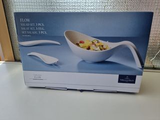 Insalatiera Villeroy & Bosch Flow 3 pezzi 