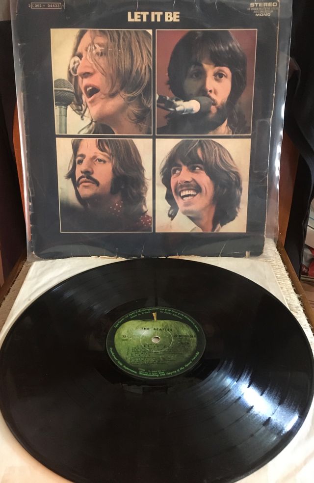 BEATLES - LET IT BE, LP primera edic PATHE MARCONI de segunda mano por ...
