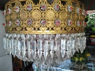 lampadario con cristallo swarovski 