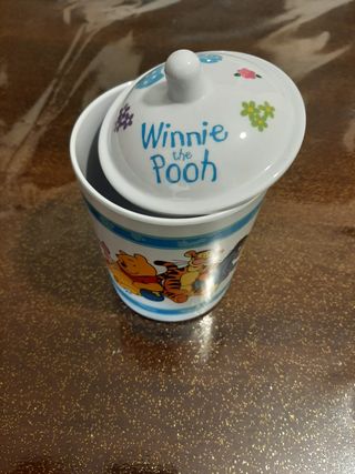 Bicchiere/ contenitore/ zuccheriera con coperchio