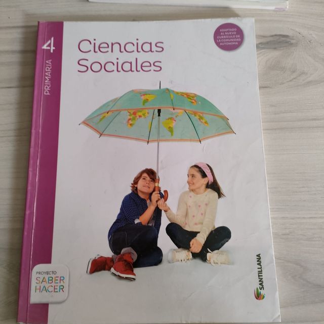 LIBRO DE CIENCIAS SOCIALES_4° PRIMARIA de segunda mano por 10 EUR en Zamora en WALLAPOP