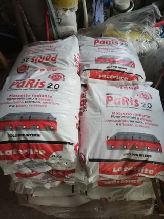 materiale per massetto radiante 