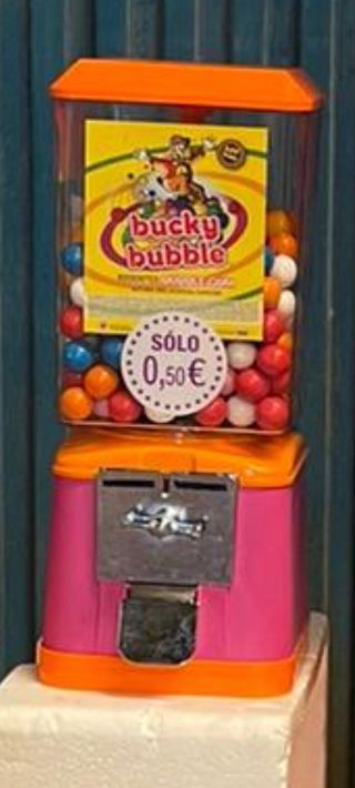 Máquina expendedora de bolas saltarinas o chicles de segunda mano por ... Máquina expendedora de bolas saltarinas o chicles de segunda mano por ...