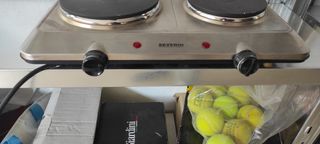 fornello campeggio doppia piastra Severin dk1014