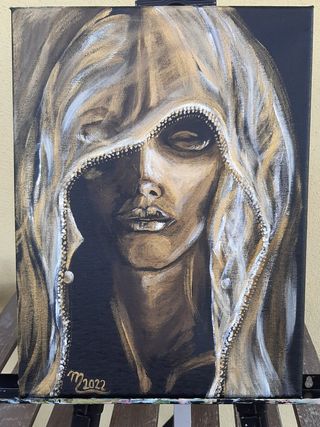 dipinto acrilico su tela 30 x 40 cm