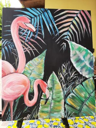 dipinto acrilico su tela