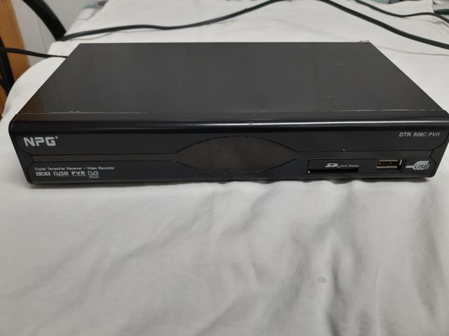 Tdt NPG. Euroconector . Grabador-reproductor USB. de segunda mano por ...