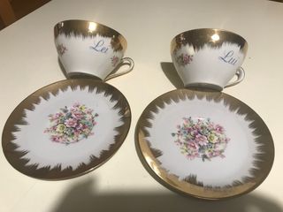 Coppia Tazze da colazione Lei e Lui