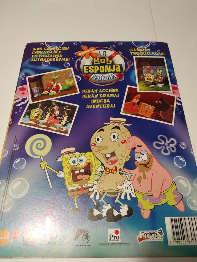 Bob esponja la película album completo a pegar de segunda mano por 75 ... Bob esponja la película album completo a pegar de segunda mano por 75 ...