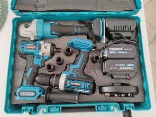 KIT 3 ATTREZZI PROFESSIONALI CON BATTERIE