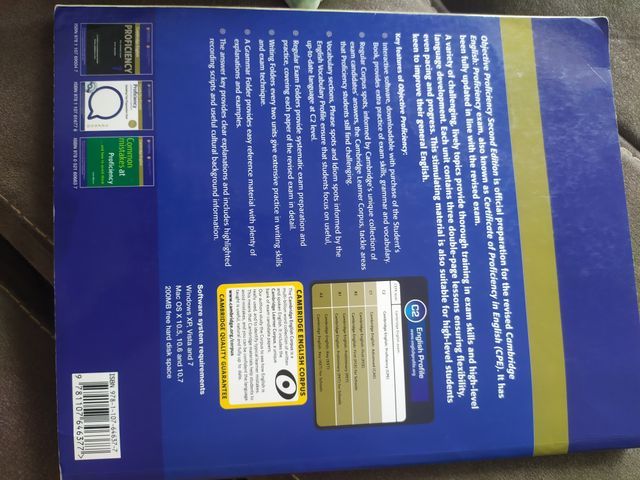 Cambridge English Objective Proficiency Student s De Segunda Mano Por 15 EUR En Almer a En WALLAPOP cambridge-english-objective-proficiency-student-s-de-segunda-mano-por-15-eur-en-almer-a-en-wallapop