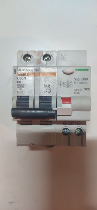 magnetotermico differenziale 6A