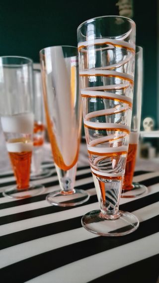 flute in vetro cristallo Guzzini