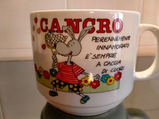 Tazza colazione segno zodiacale Cancro, perfetta