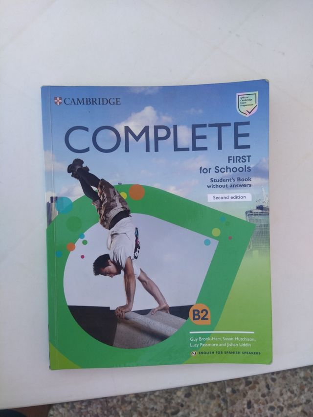 Student s Cambridge Complete First For Schools B2 De Segunda Mano Por student-s-cambridge-complete-first-for-schools-b2-de-segunda-mano-por
