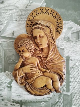 Madonna bassorilievo decorativo