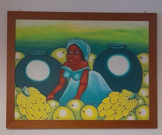 Dipinto su tela di Rosario Ortiz