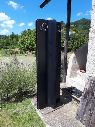 coppia mobile  appendi abiti anni 60
