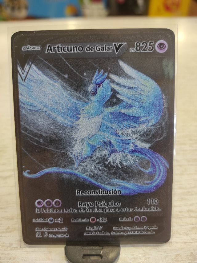 Carta Metálica Pokemon Articuno 825 de segunda mano por 5 EUR en Puente ...
