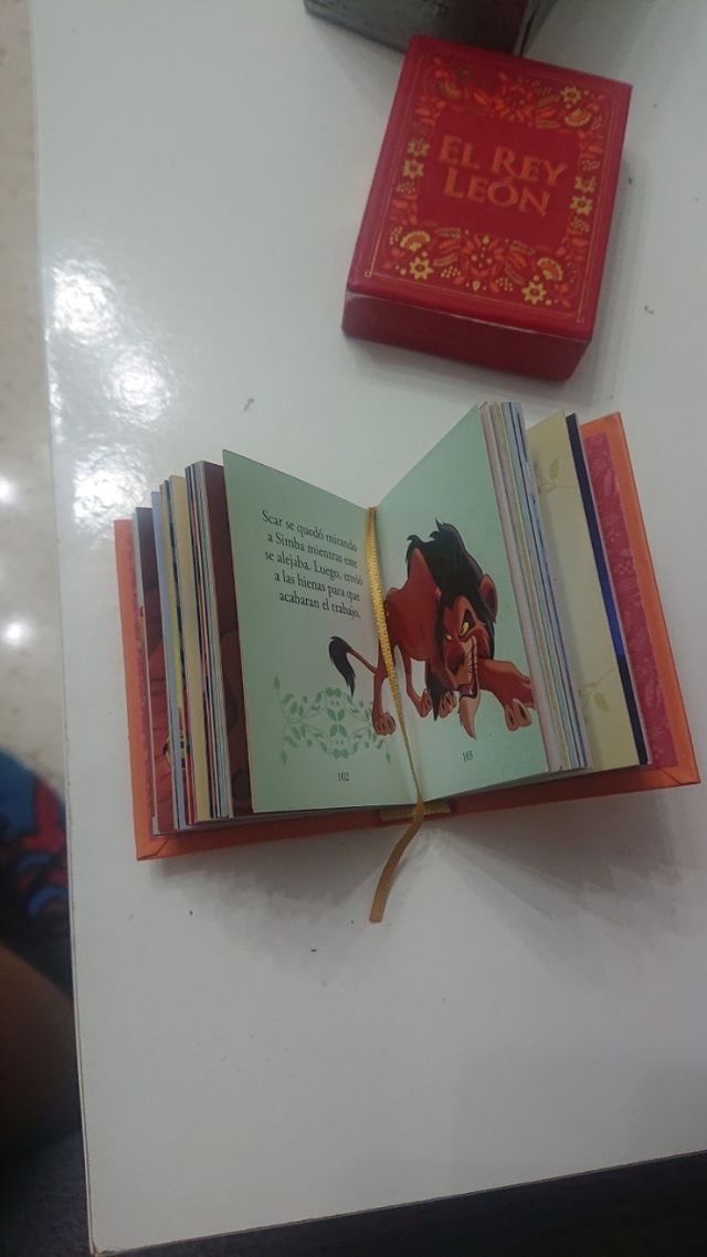 mini libro disney El rey león de segunda mano por 4,95 EUR en Cádiz en ...