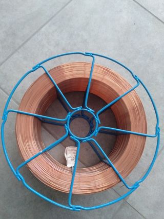 bobina da 15 kg di filo per saldatrici a gas