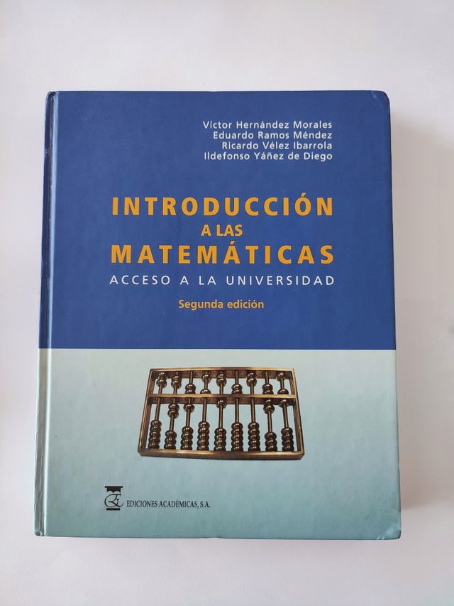 Introducción a las Matemáticas, Acceso Universidad de segunda mano por 15 EUR en Acea de Ama en ...