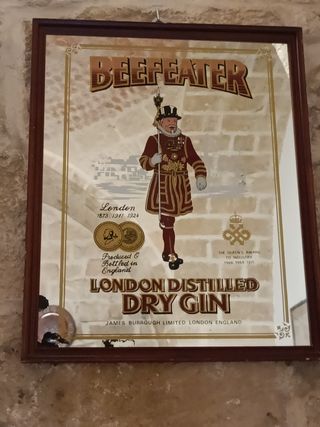 Quadro a specchio "Beefeater"