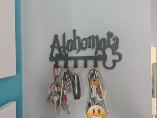 porta chiavi da muro alohomora