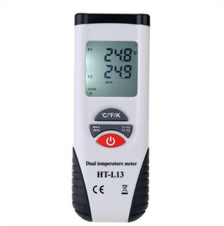 Termometro Digitale HT-L13 Doppia Sonda K Low tem