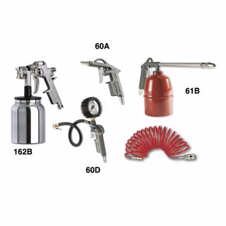 Kit aria compressa 5 accessori per compressore GAV
