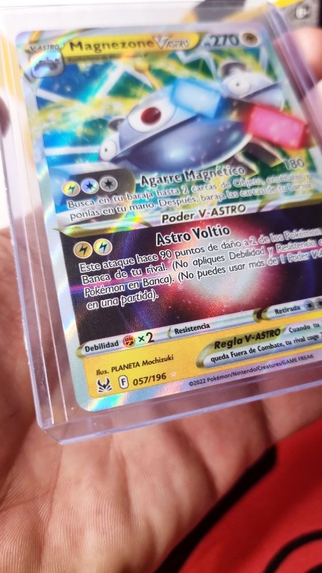 CARTA POKEMON VASTRO(LOR) de segunda mano por 3,5 EUR en Murcia en WALLAPOP