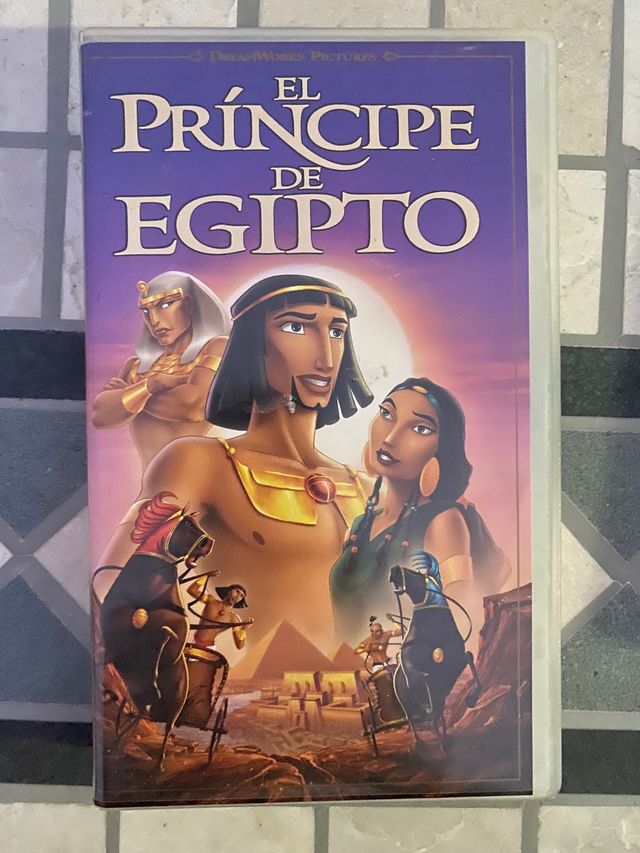 Película VHS original El Príncipe de Egipto de segunda mano por 35 EUR en Barcelona en WALLAPOP